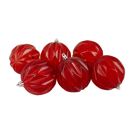 Click here for Set of 6 Transparent Red Rhombus Cut Shatterproof... prices