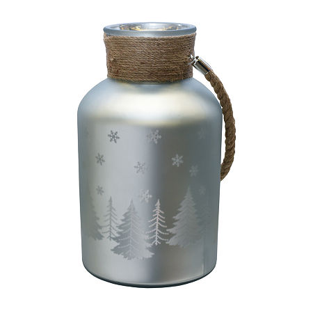 Click here for 12 Silver Matte Christmas Trees and Snowflakes Pil... prices
