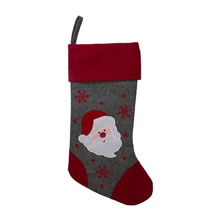 Click here for 19 Gray and Red Embroidered Santa Claus Christmas... prices