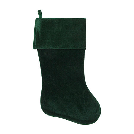 Click here for 18 Traditional Solid Green Velvet Hanging Christma... prices