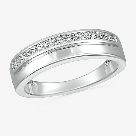 Click here for Mens 2.5MM 1/6 CT. T.W. Natural White Diamond 10K... prices