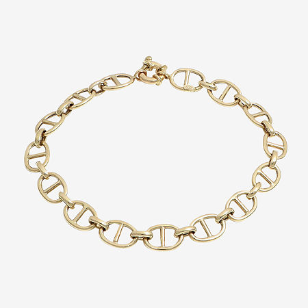 Click here for Made in Italy Womens 14K Gold 7.5 Inch Hollow Link... prices