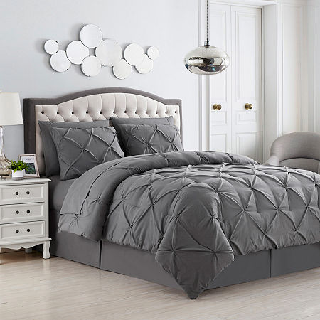 Click here for Sweet Home Collection 8pc. Pintuck All Season Bed-... prices