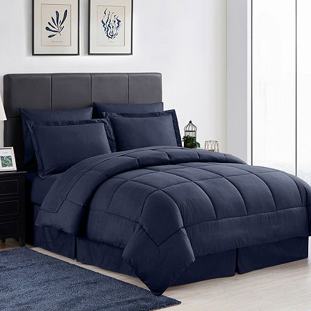 Click here for Sweet Home Collection 8pc. Checkered All Season Be... prices