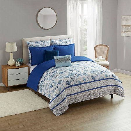 Click here for Sweet Home Collection Margolis 7pc. Floral Comfort... prices