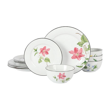 Click here for Martha Stewart Botanical Garden 12-pc. Ceramic Din... prices