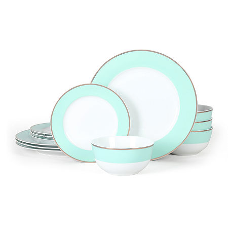 Click here for Martha Stewart 12-pc. Martha Blue Gracie Lane Cera... prices