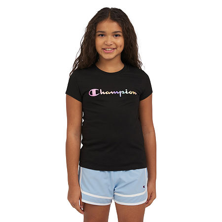 Click here for Champion Big Kid Girls Crew Neck Short Sleeve Clas... prices