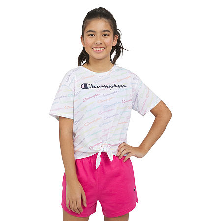Click here for Champion Big Kid Girls Crew Neck Short Sleeve Loos... prices