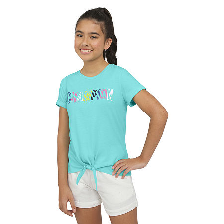 Click here for Champion Big Kid Girls Crew Neck Short Sleeve Clas... prices