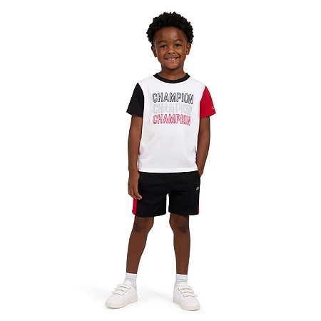 Click here for Champion Little Boys 2-pc. Short Set  6  Black prices