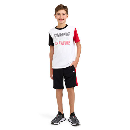 Click here for Champion Big Kid Boys 2-pc. Short Set  M (10)  Bla... prices