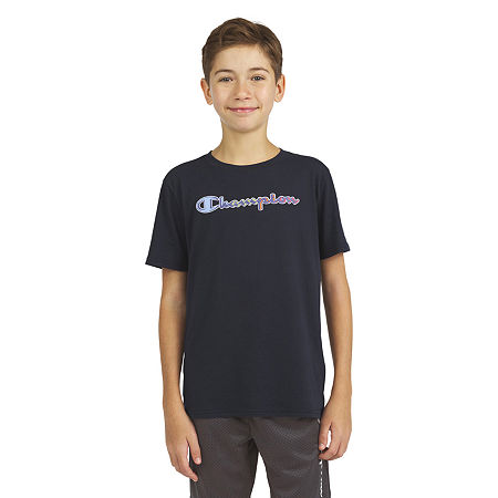 Click here for Champion Big Kid Boys Crew Neck Short Sleeve Class... prices