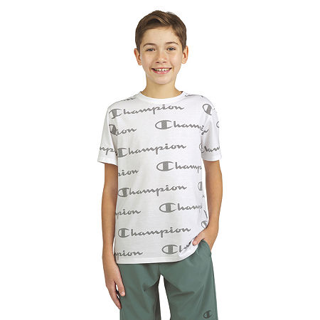 Click here for Champion Big Kid Boys Crew Neck Short Sleeve Class... prices