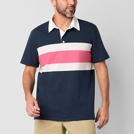Click here for St. Johns Bay Rugby Mens Classic Fit Short Sleeve... prices