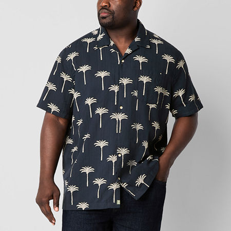 Click here for mutual weave Mens Short Sleeve Big and Tall Camp S... prices