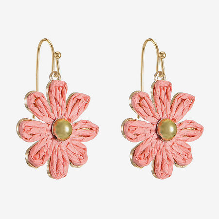 Click here for Liz Claiborne Womens Flower Drop Earrings  One Siz... prices