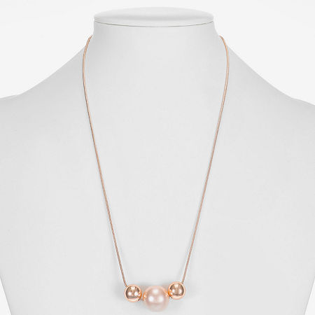 Click here for Monet Jewelry Womens Simulated Pearl Round 18 Inch... prices