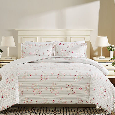 Click here for Cottage Classics Emma Floral 3-pc. Easy Care Duvet... prices