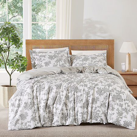 Click here for Brooklyn Loom Mila Floral 3-pc. Easy Care Duvet Co... prices