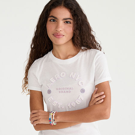 Click here for AEROPOSTALE Womens Juniors Graphic T-Shirt  X-larg... prices