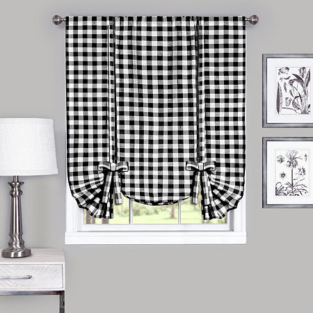 Achim Buffalo Check Tie Up Shade