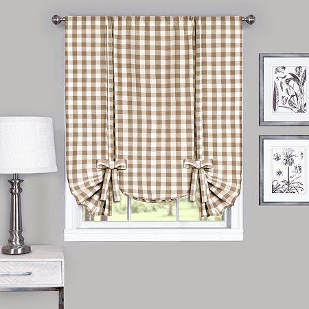 Click here for Achim Buffalo Check Window Tie Up Shade  42 x 63 -... prices