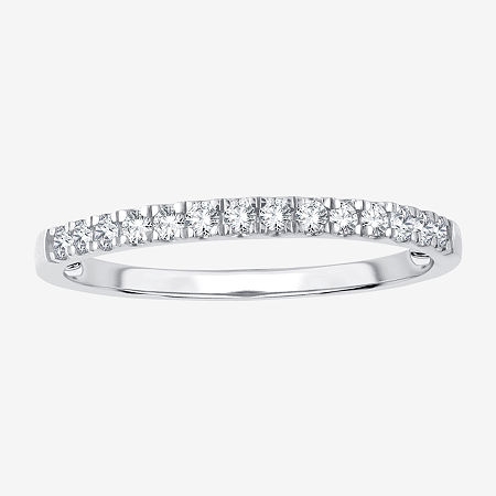 Click here for 1/5 CT.T.W. Natural Diamond 10K Gold Wedding Band... prices