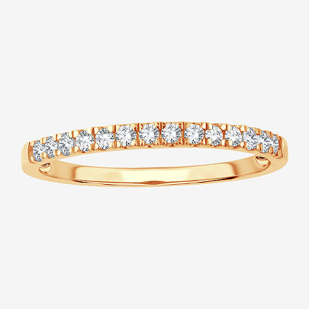 Click here for 1/5 CT.T.W. Natural Diamond 10K Gold Wedding Band... prices