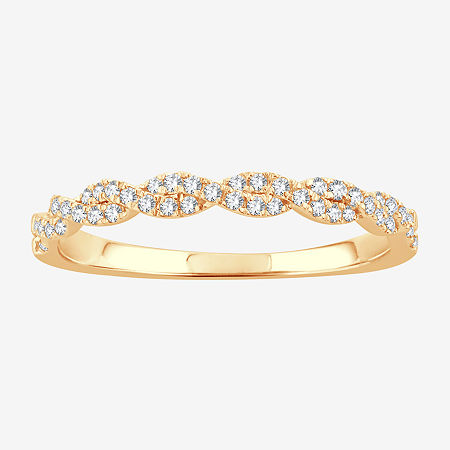 Click here for Womens 1/5 CT. Natural White Diamond 10K Gold Wedd... prices