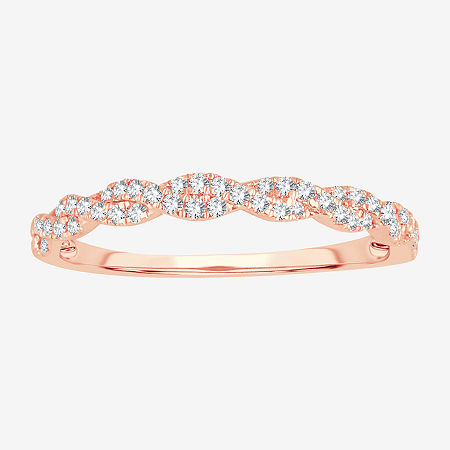Click here for Womens 1/5 CT. Natural White Diamond 10K Rose Gold... prices