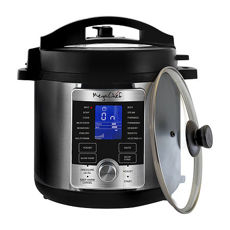 Click here for MegaChef Stainless Steel Pressure Cooker  One Size... prices