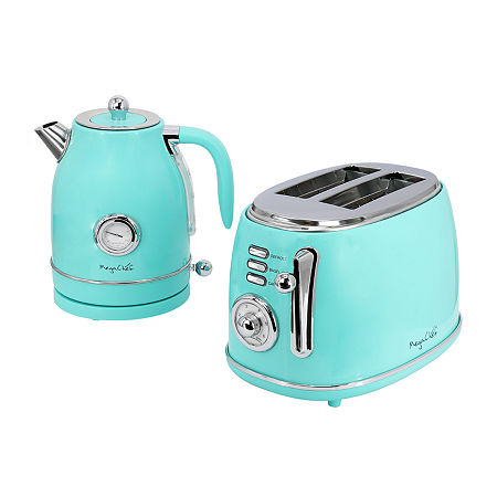 Click here for MegaChef 1.7 Liter Electric Tea Kettle & 2-Slice T... prices