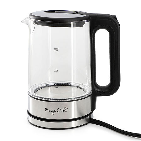 Click here for MegaChef 7-Cup Stainless Steel Electric Kettle  On... prices