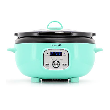 Click here for MegaChef 3.5 Liter Oval Electric Slow Cooker in Tu... prices