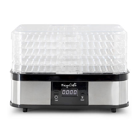Click here for Megachef 5-Tray Food Dehydrator  One Size  Silver prices