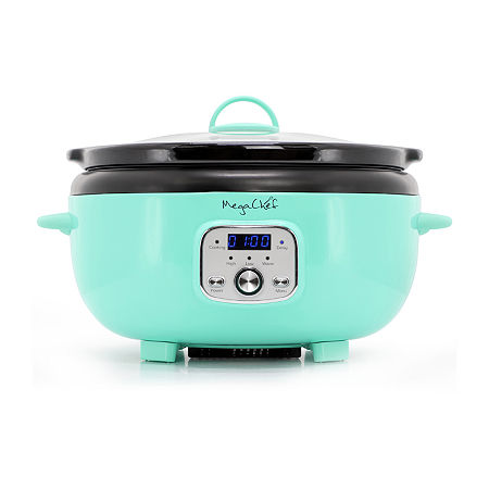 Click here for MegaChef 6.5 Liter Oval Electric Slow Cooker in Tu... prices
