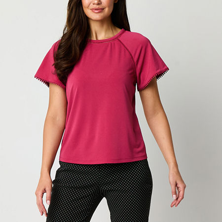 Click here for Liz Claiborne Womens Round Neck Short Sleeve Blous... prices