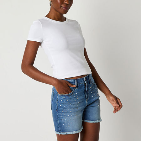 Click here for a.n.a Fitted Womens Crew Neck Short Sleeve T-Shirt... prices