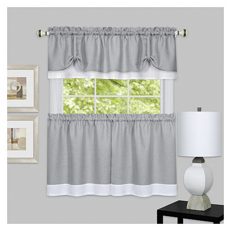 Click here for Achim Darcy Kitchen Curtain Set prices