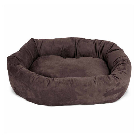 Click here for Majestic Pet Suede Bagel Pet Bed  One Size  Brown prices