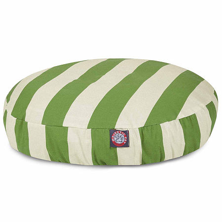 Click here for Majestic Pet Vertical Stripe Round Pet Bed  One Si... prices