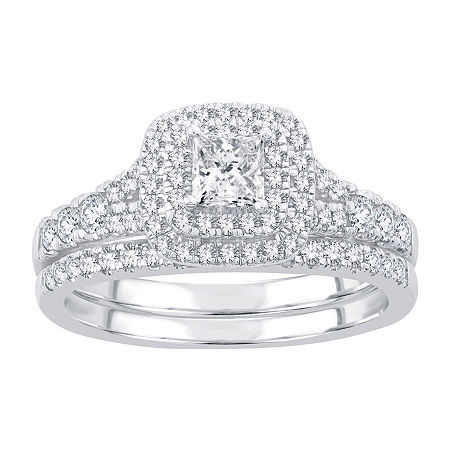 Click here for Womens 1 CT. T.W. Natural White Diamond 10K White... prices