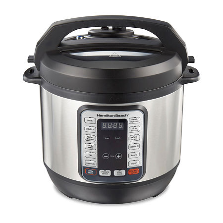 Hamilton Beach QuikCook 8-Qt. Multifunction Pressure Cooker - Silver