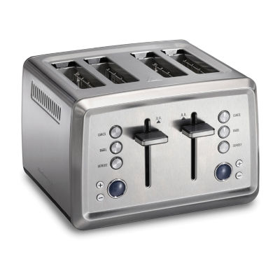 Hamilton Beach Extra Wide Slot Digital 4 Slice Toaster 24796, Color ...