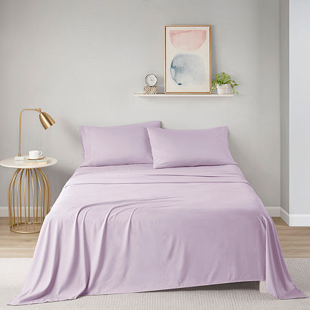 Intelligent Design Microfiber 3-Pc. Sheet Set  Twin - Lavender