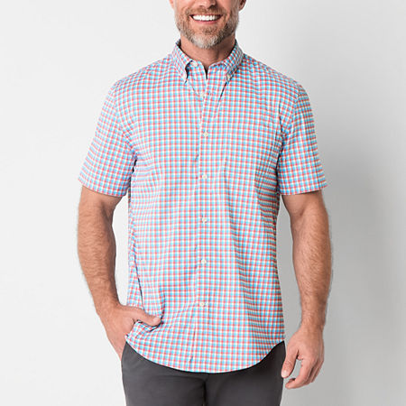 Click here for St. Johns Bay Performance Mens Short Sleeve Slim F... prices