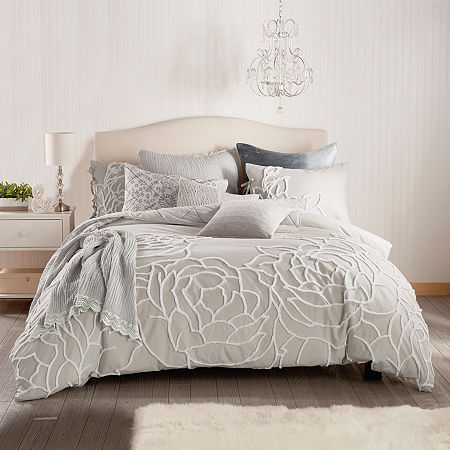 Click here for Peri Home Chenille Rose Comforter Set  Twin prices