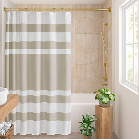 Click here for Madison Park Spa Waffle 3M-Scotchgard Shower Curta... prices