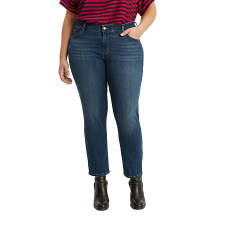 Click here for Levis Womens Plus Mid Rise 711 Skinny Ankle Jean... prices